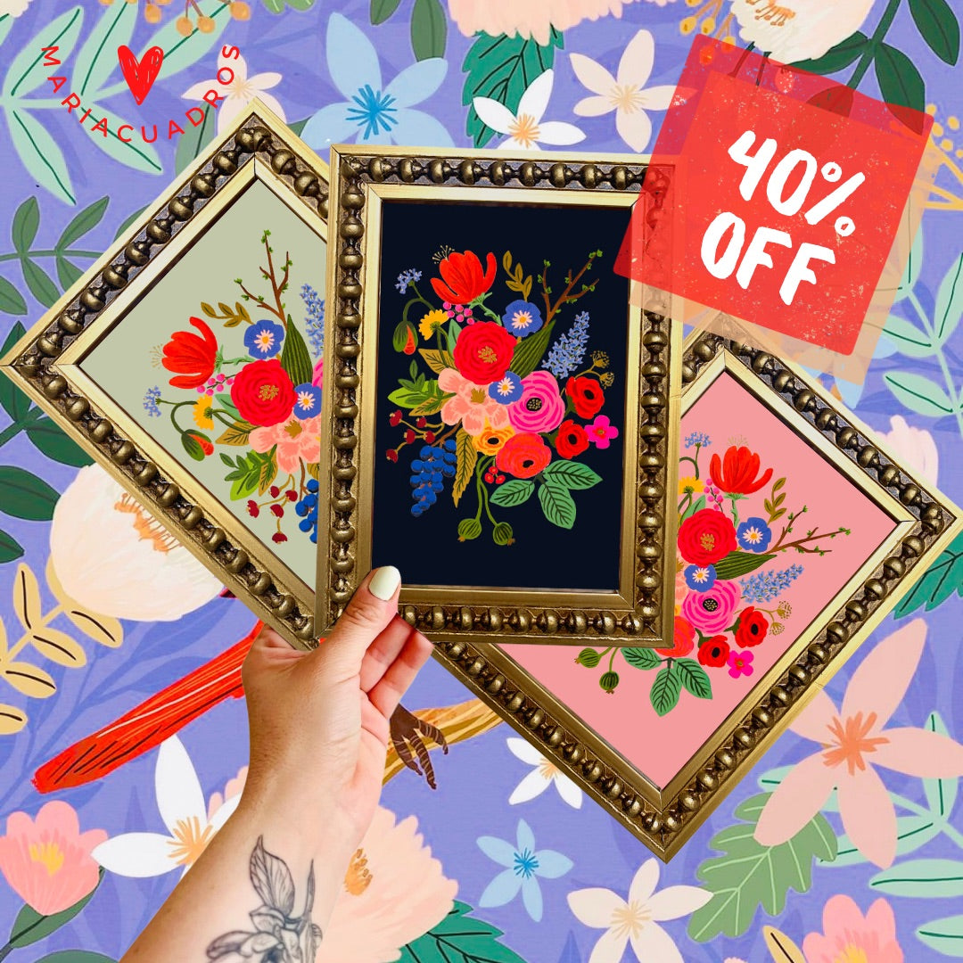 Mini Pack 3 Floreadas – MariaCuadros